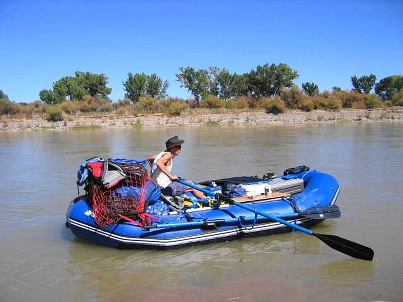 Saturn 13' inflatable rafts for class IV whitewater rafting on sale.