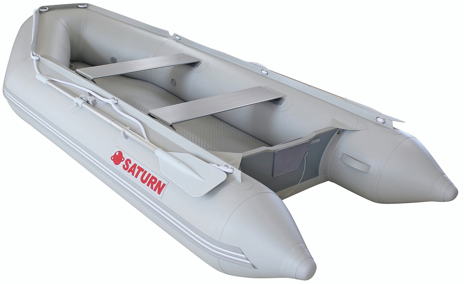 Best Selling Inflatable Boat in an Industry - Saturn 11' SD330 Motorboat