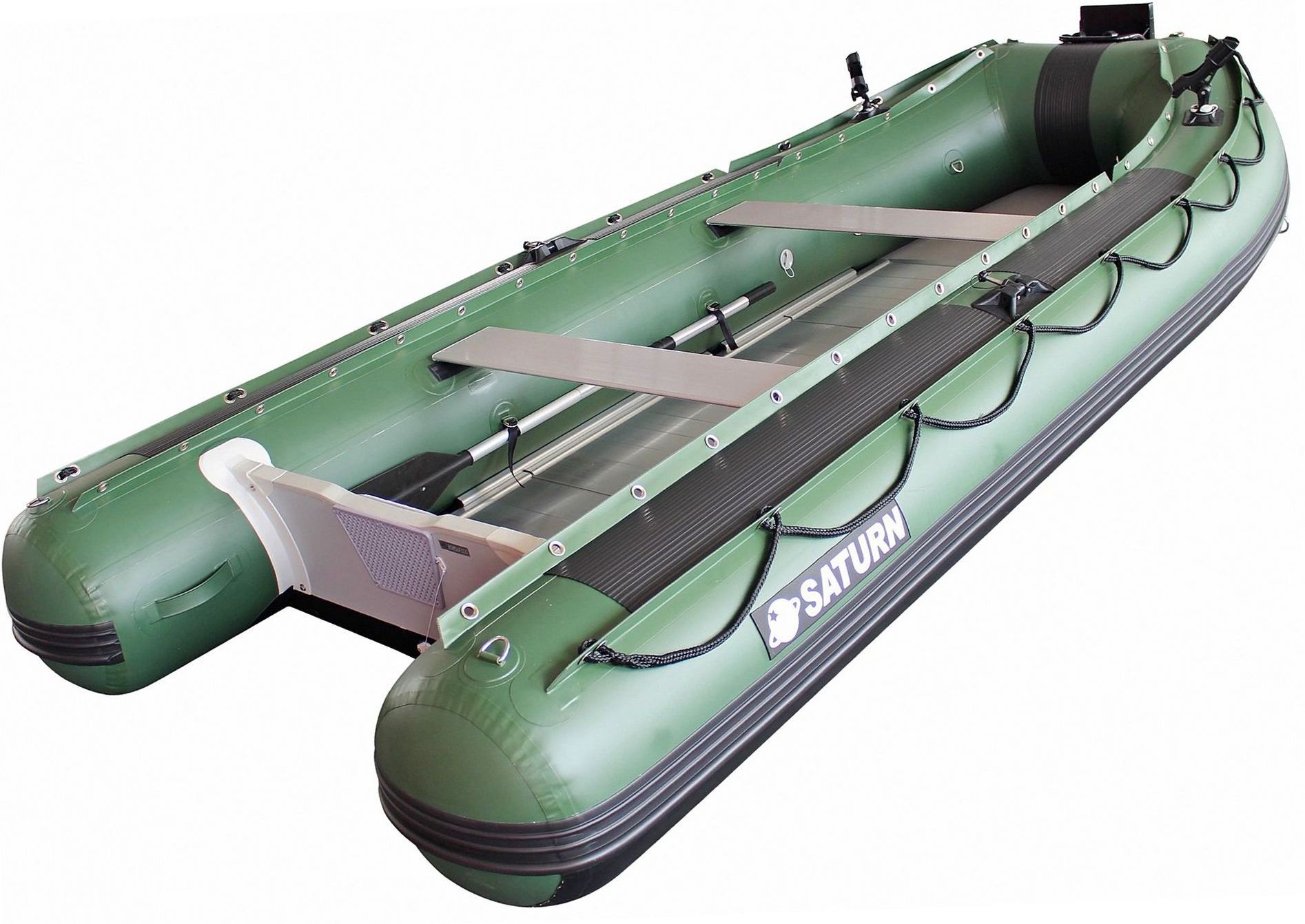 13' Extra Heavy-Duty Inflatable Fishing Boats FB385. Bigger, Wider, Larger!