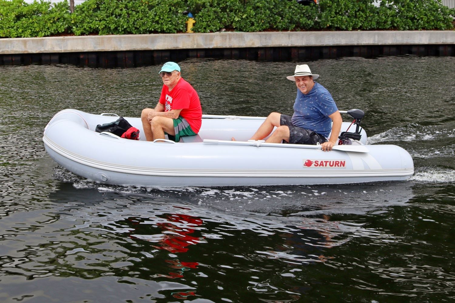 Saturn 11.8' Hypalon inflatable boats HP360 are best as a dinghy for ...