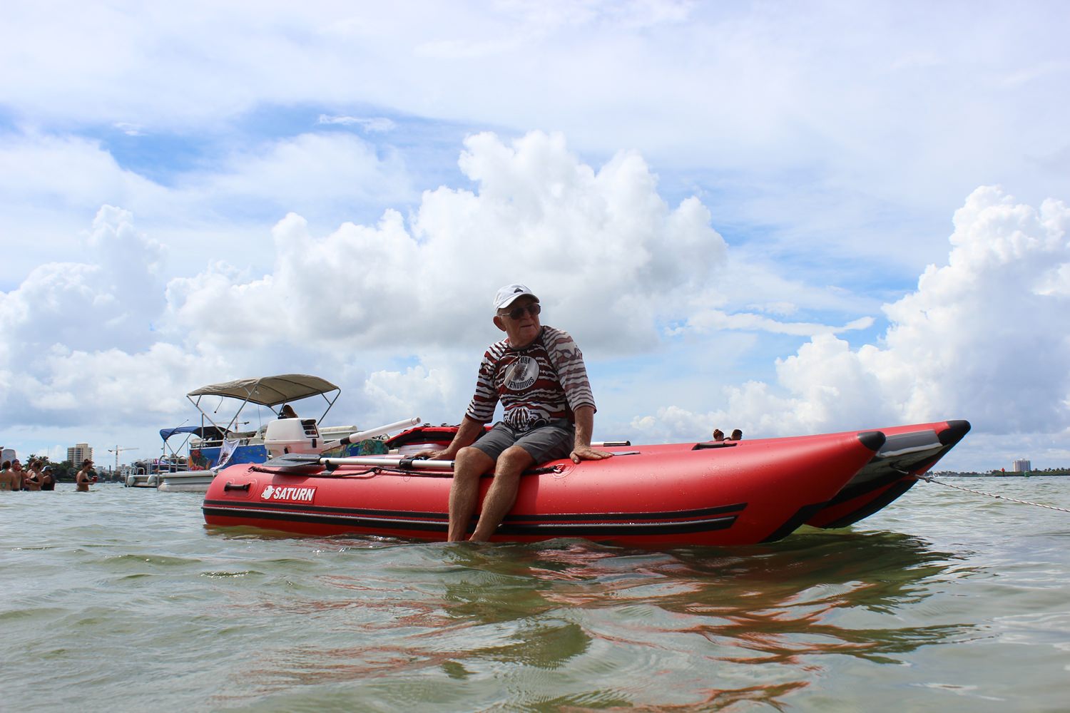 Inflatable Lightweight Catamaran Boat NC330.