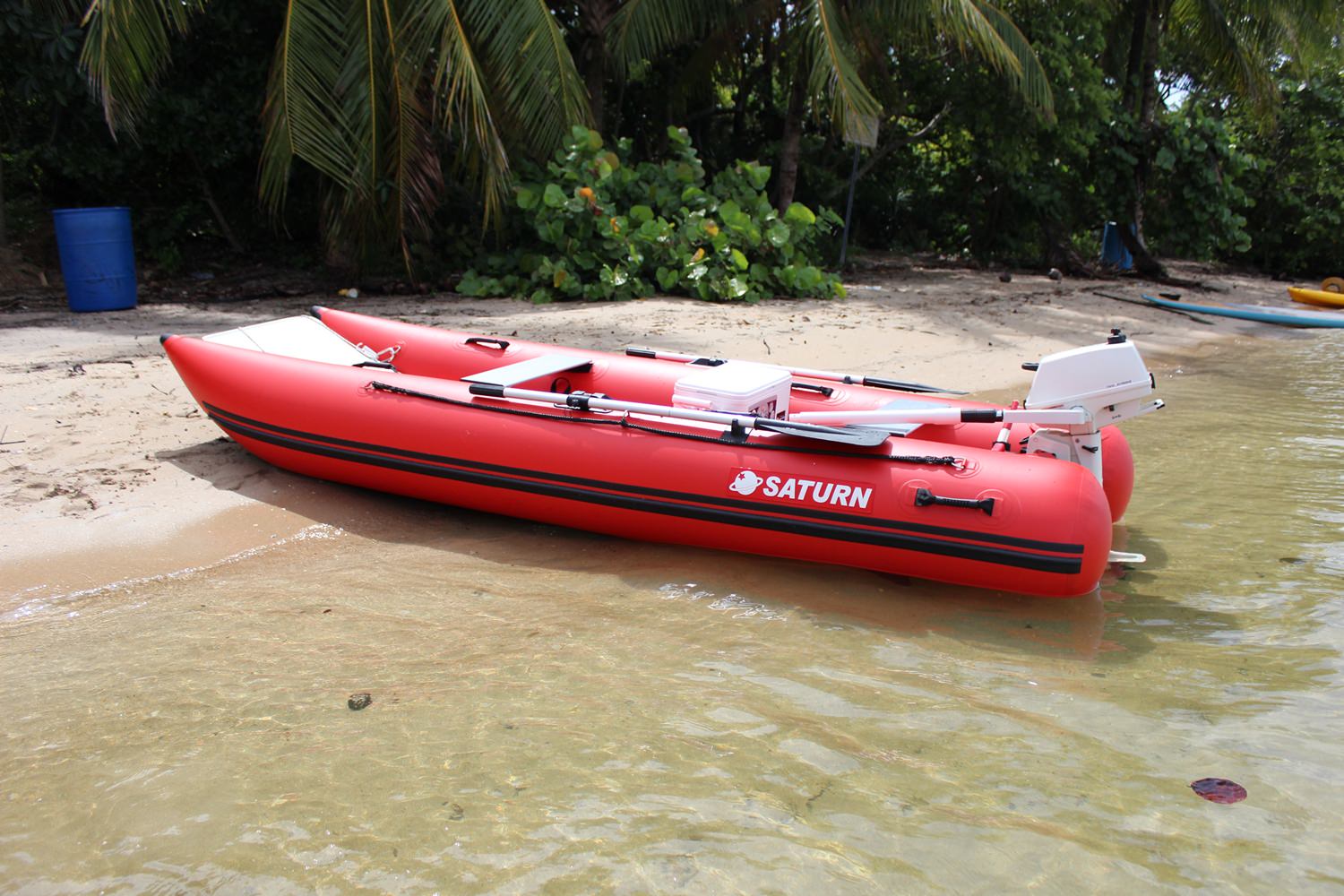 Inflatable Lightweight Catamaran Boat NC330.
