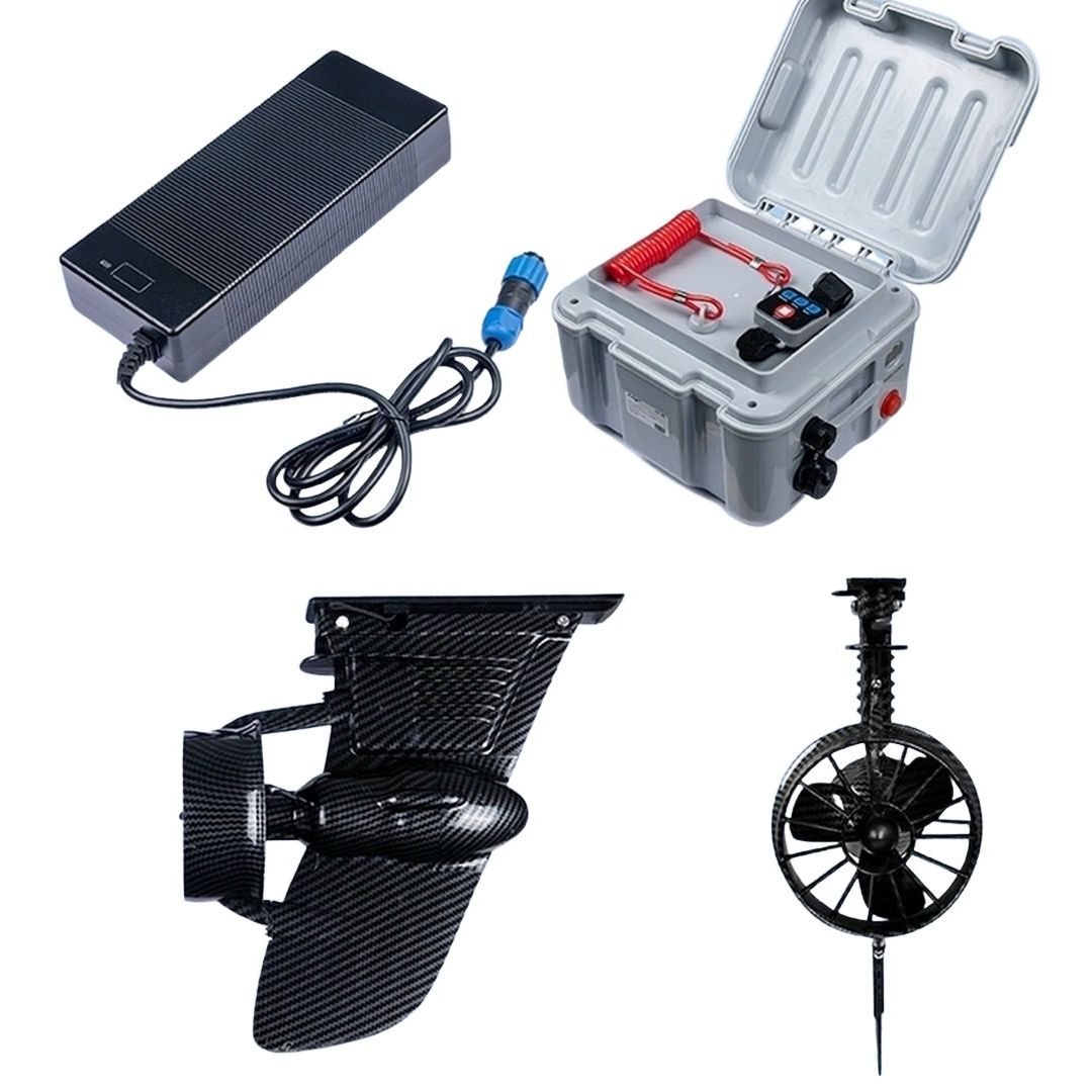 Electric Fin Motors for Inflatable Boats, SUPs, and Kayaks