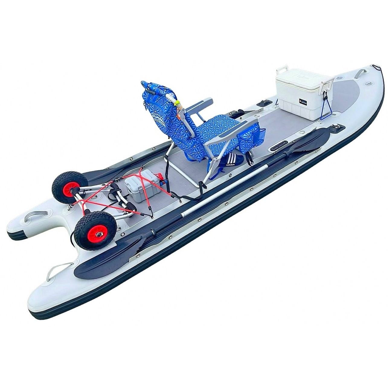 Saturn Pro-Angler Fishing Inflatable Paddle Motor Boards SUP