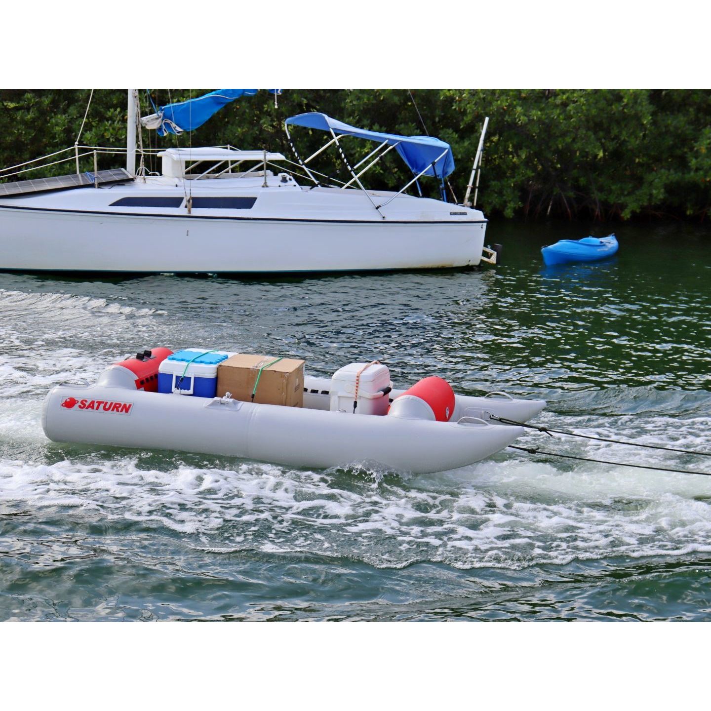 Cargo Trailer Barge Sled for Jet Ski and Small Boats | Inflatable ...