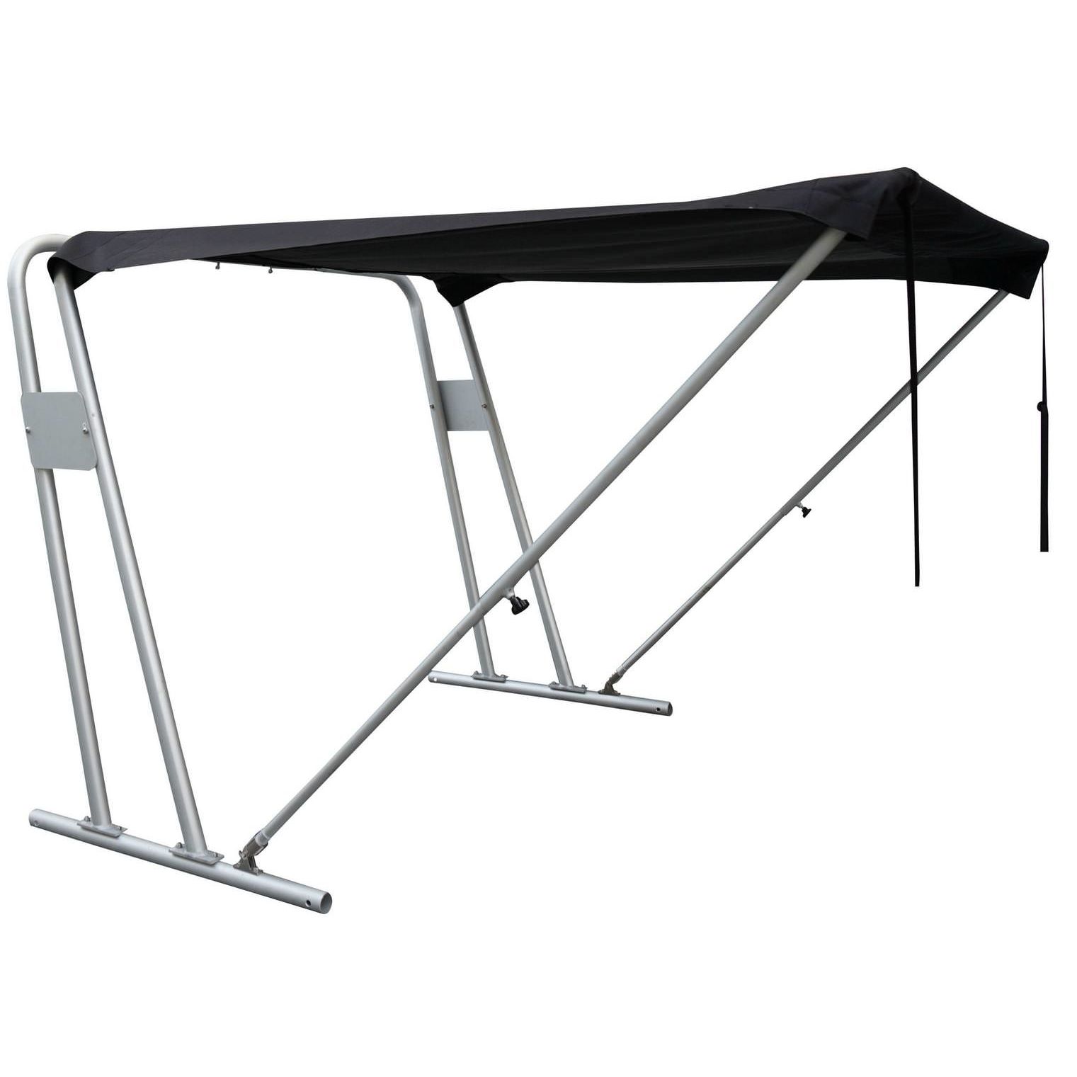 Marine Radar Arch with Bimini Sun Top for boats