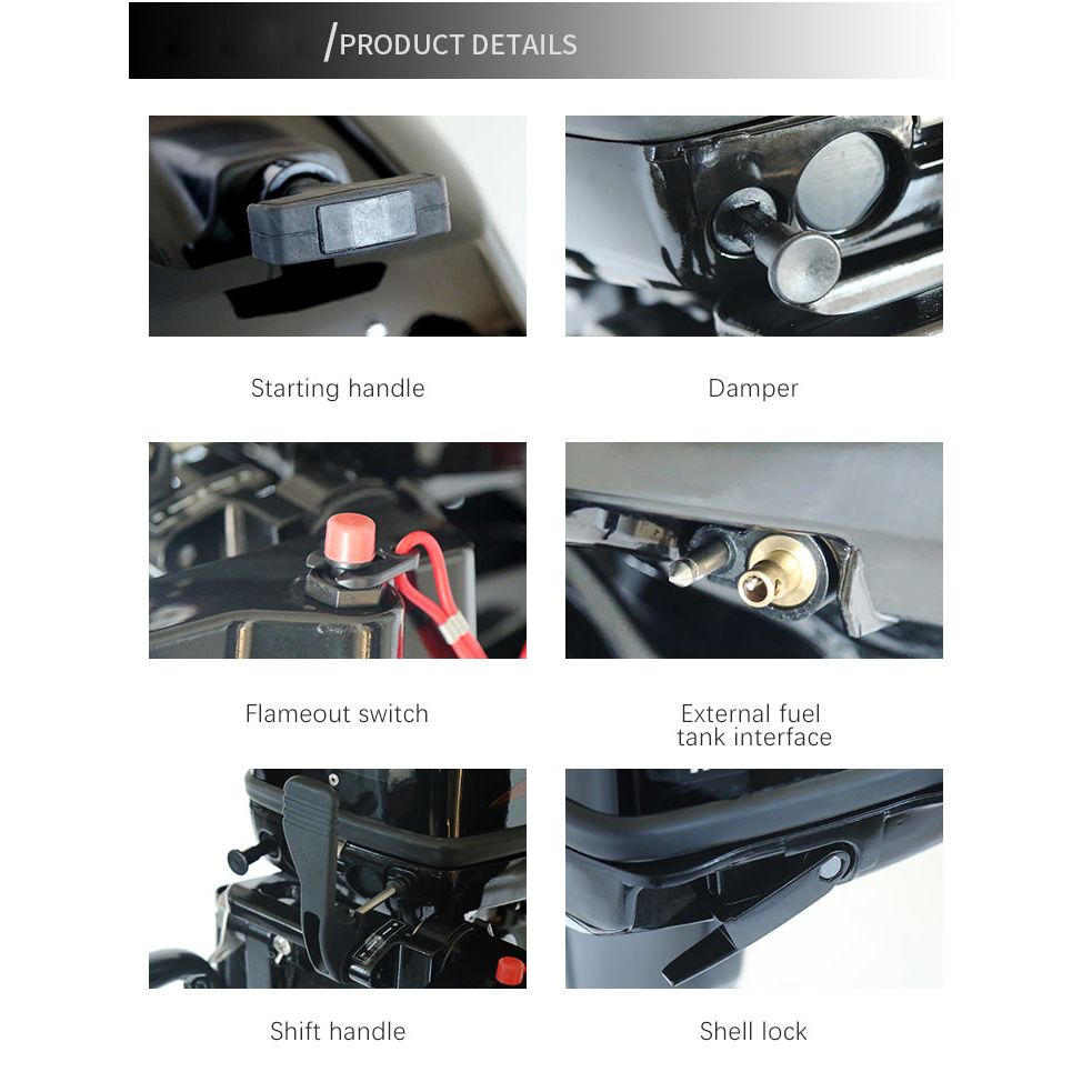 HANGKAI Outboard Motors | 4 HP 2-Stroke Outboard Motors on Sale.